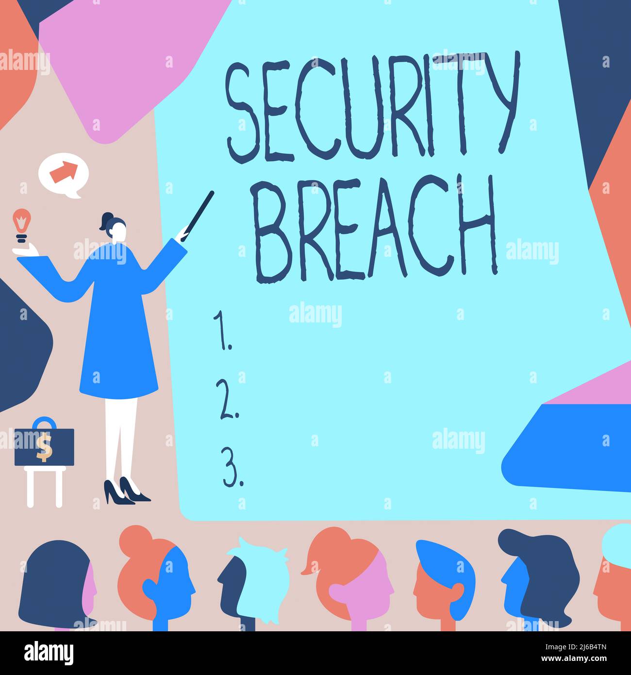 Handwriting text Security Breach. Business idea incident that results ... Handwriting text Security Breach. Business idea incident that results ...