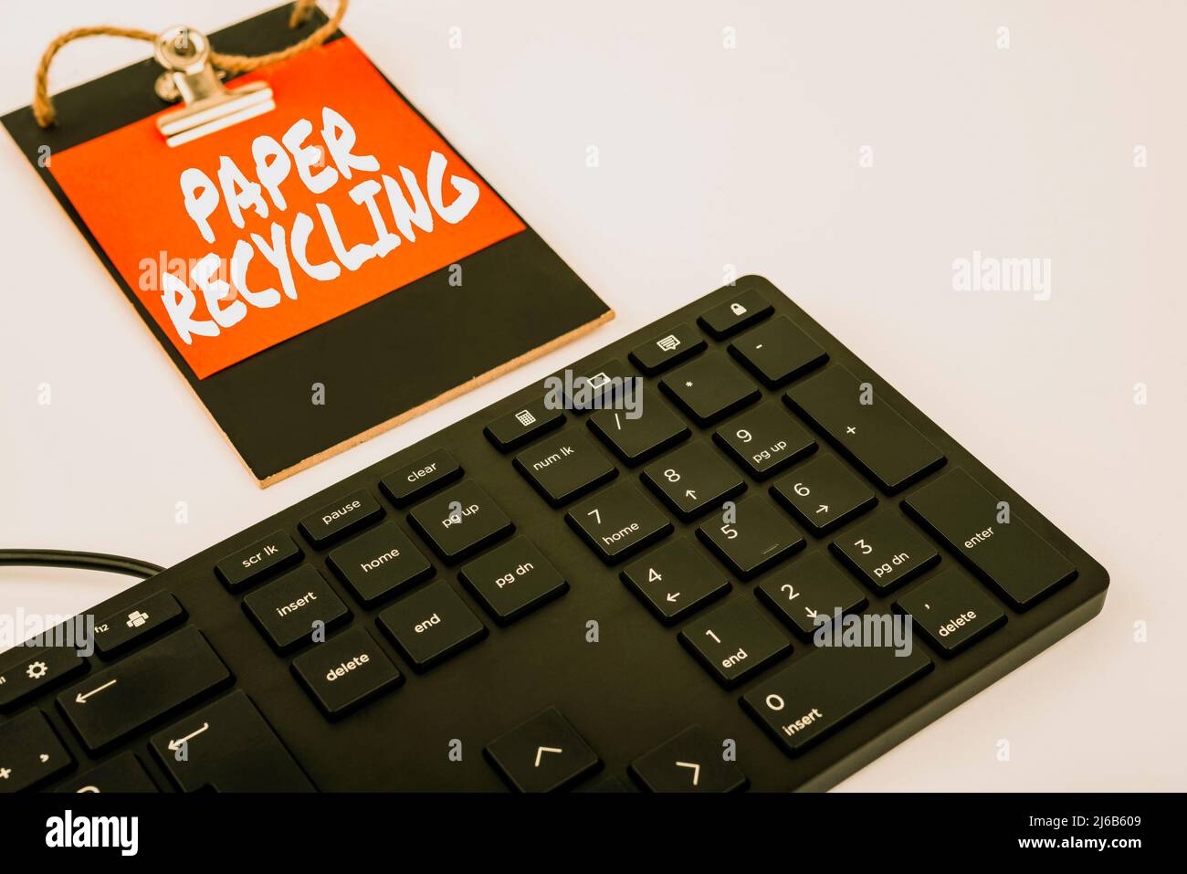 Handwriting text Paper Recycling. Business idea Using the waste papers ...