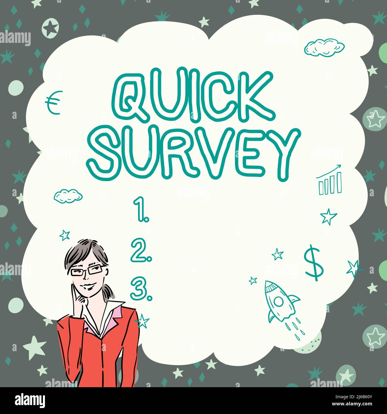 Inspiration showing sign Quick Survey. Word Written on Conduct fast ...