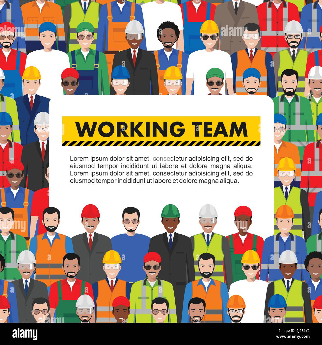 Worker working on pattern Stock Vector Images - Alamy