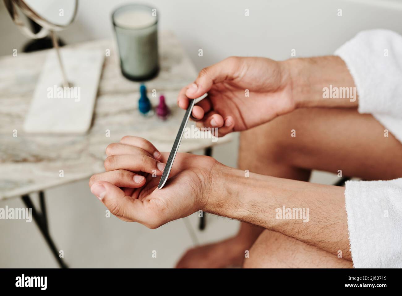 Self polishing hi-res stock photography and images - Alamy