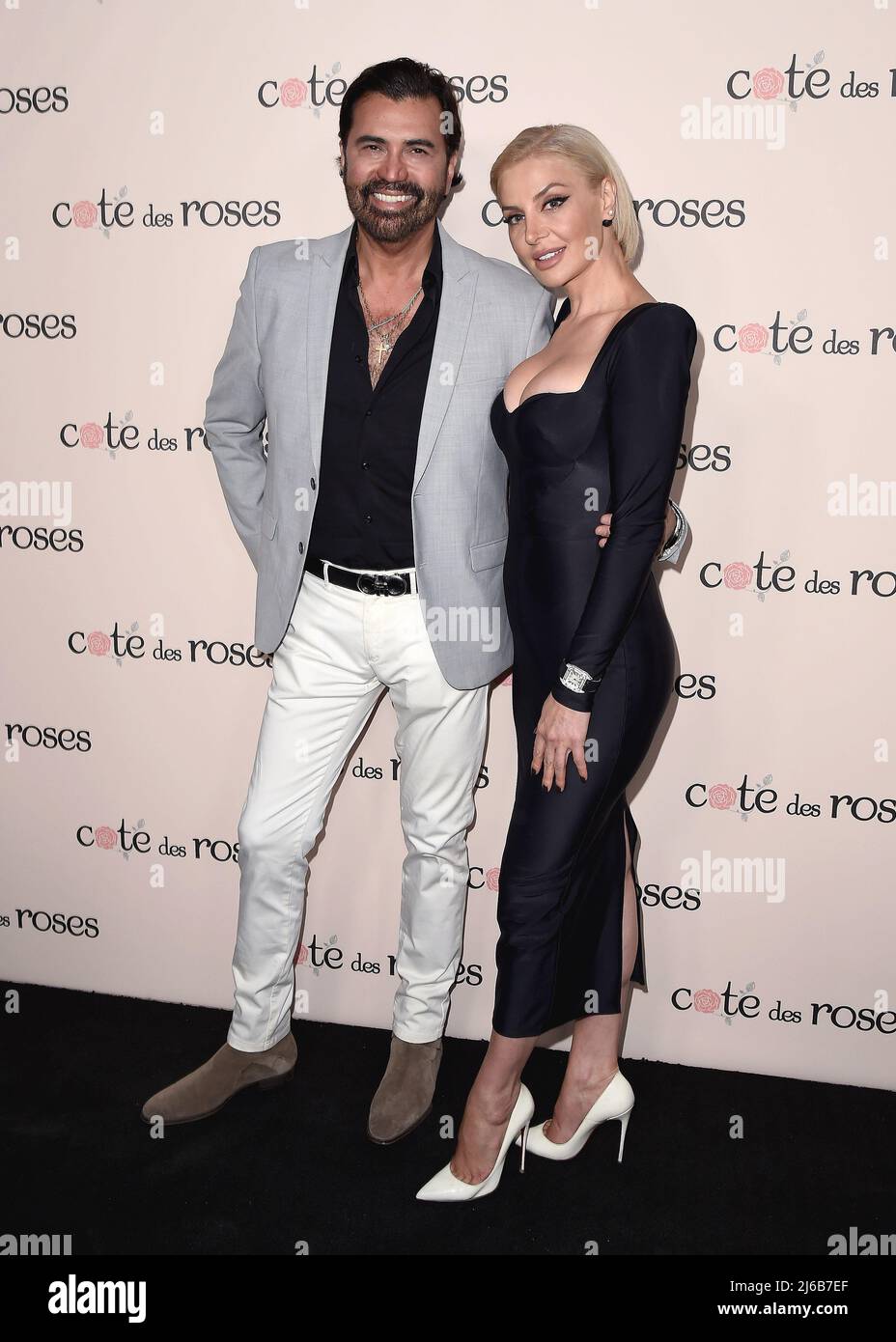 Zara Alexandrova walking on the red carpet at the Cote de Roses ...