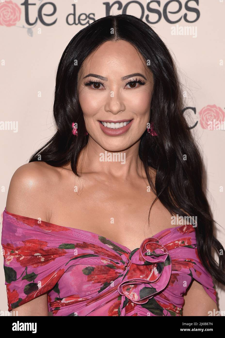 Christine Alexandra Chiu walking on the red carpet at the Cote de Roses ...