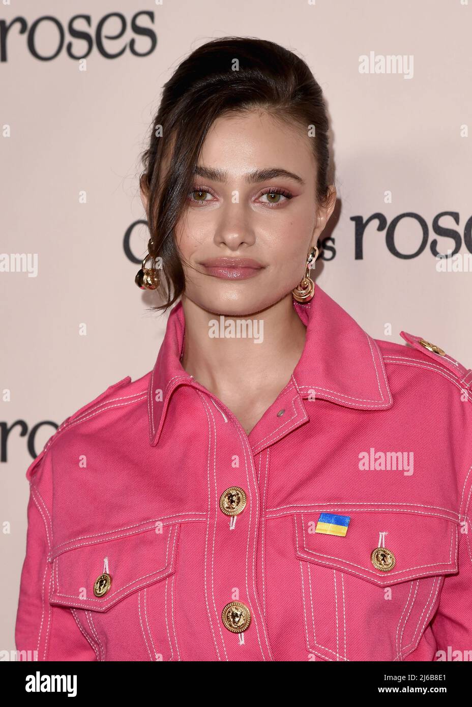 Yara walking on the red carpet at the Cote de Roses' Campaign Launch ...