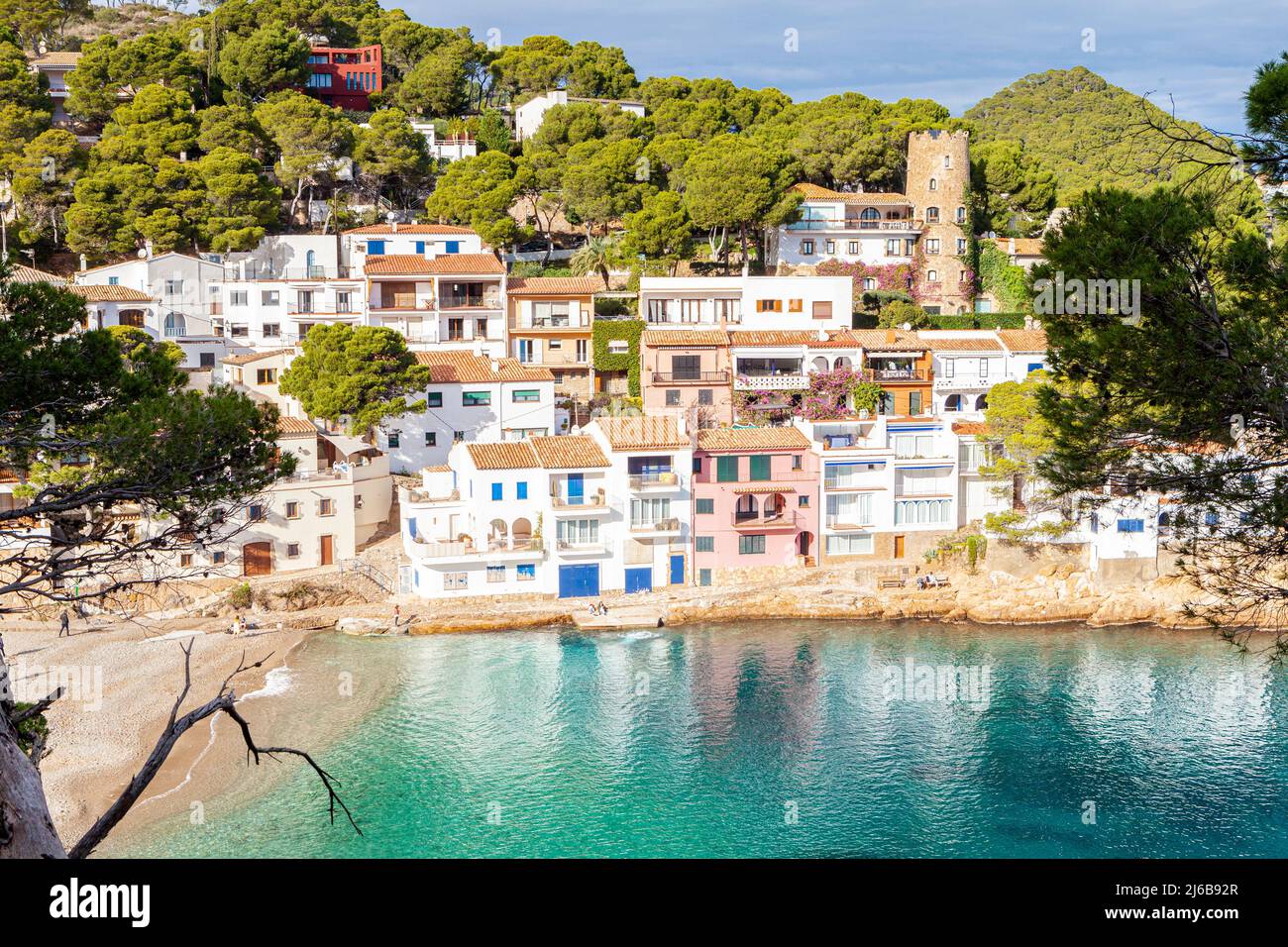 Sa Tuna cove, Begur, Costa Brava, Girona, Spain Stock Photo - Alamy