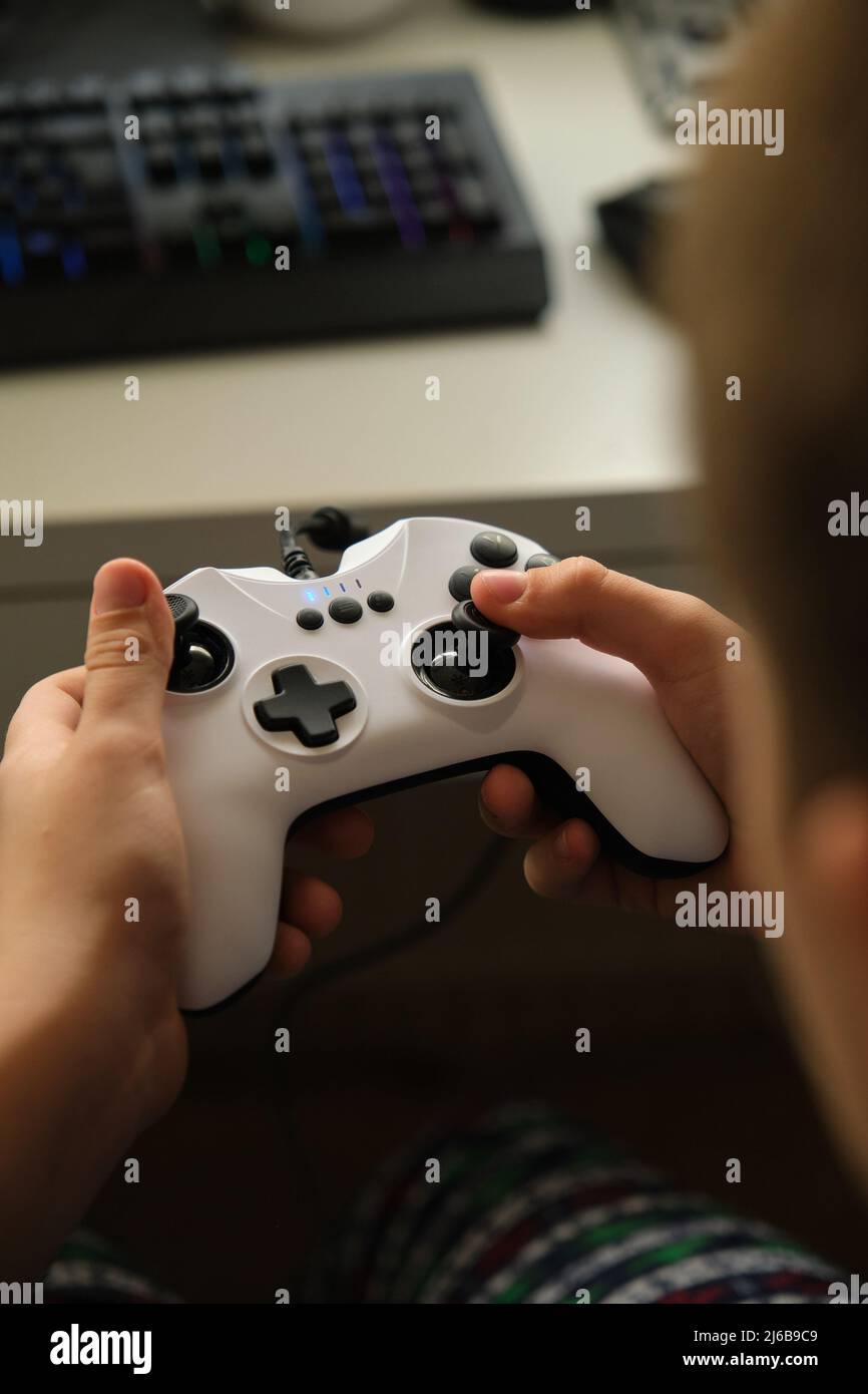 Child game console hi-res stock photography and images - Alamy