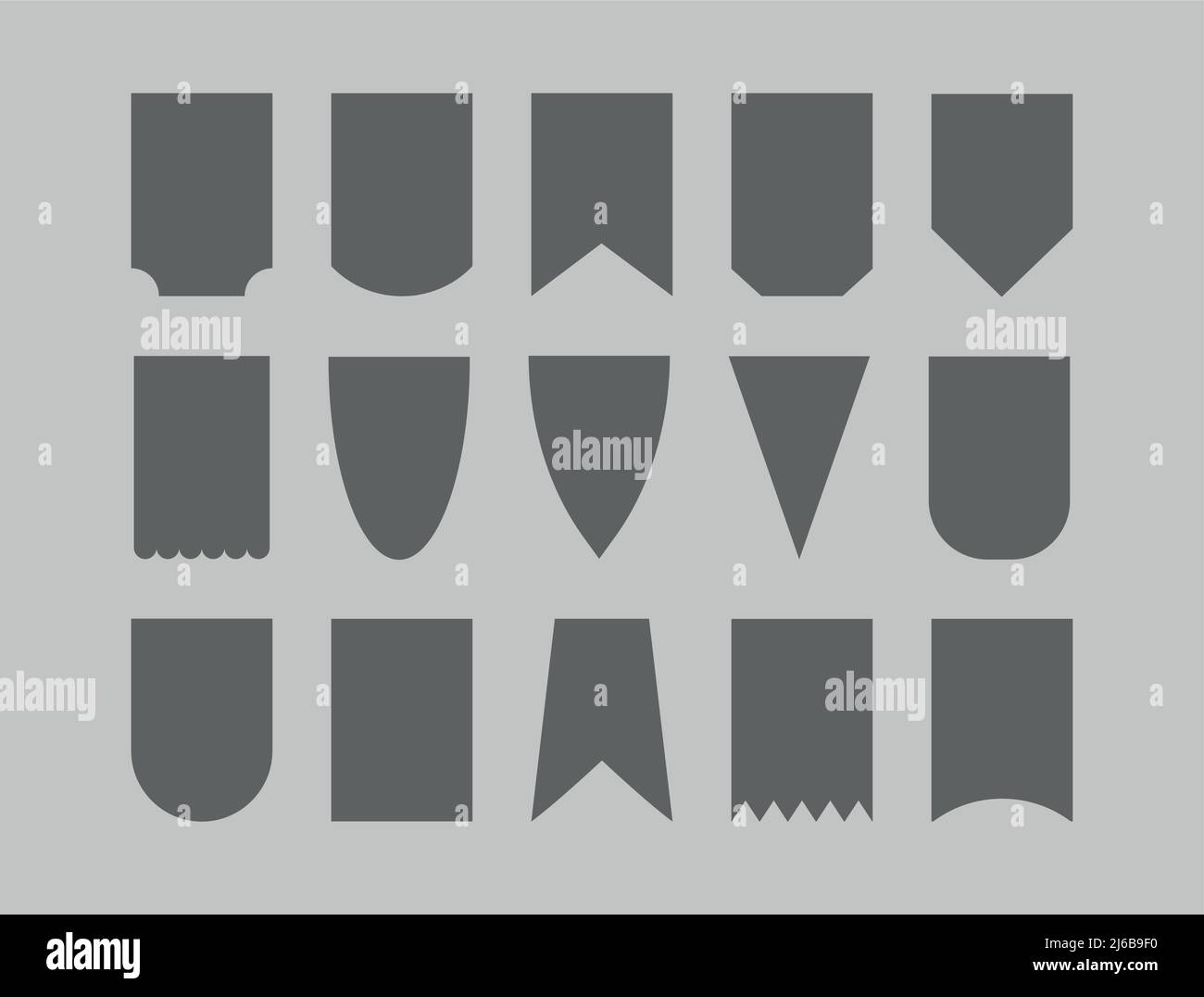 Medieval Banner Shapes