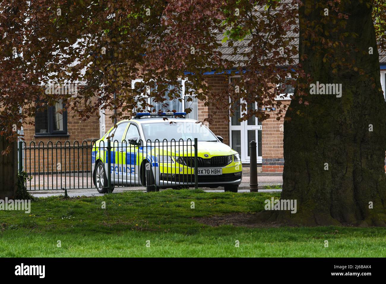 Police police car hi-res stock photography and images - Alamy