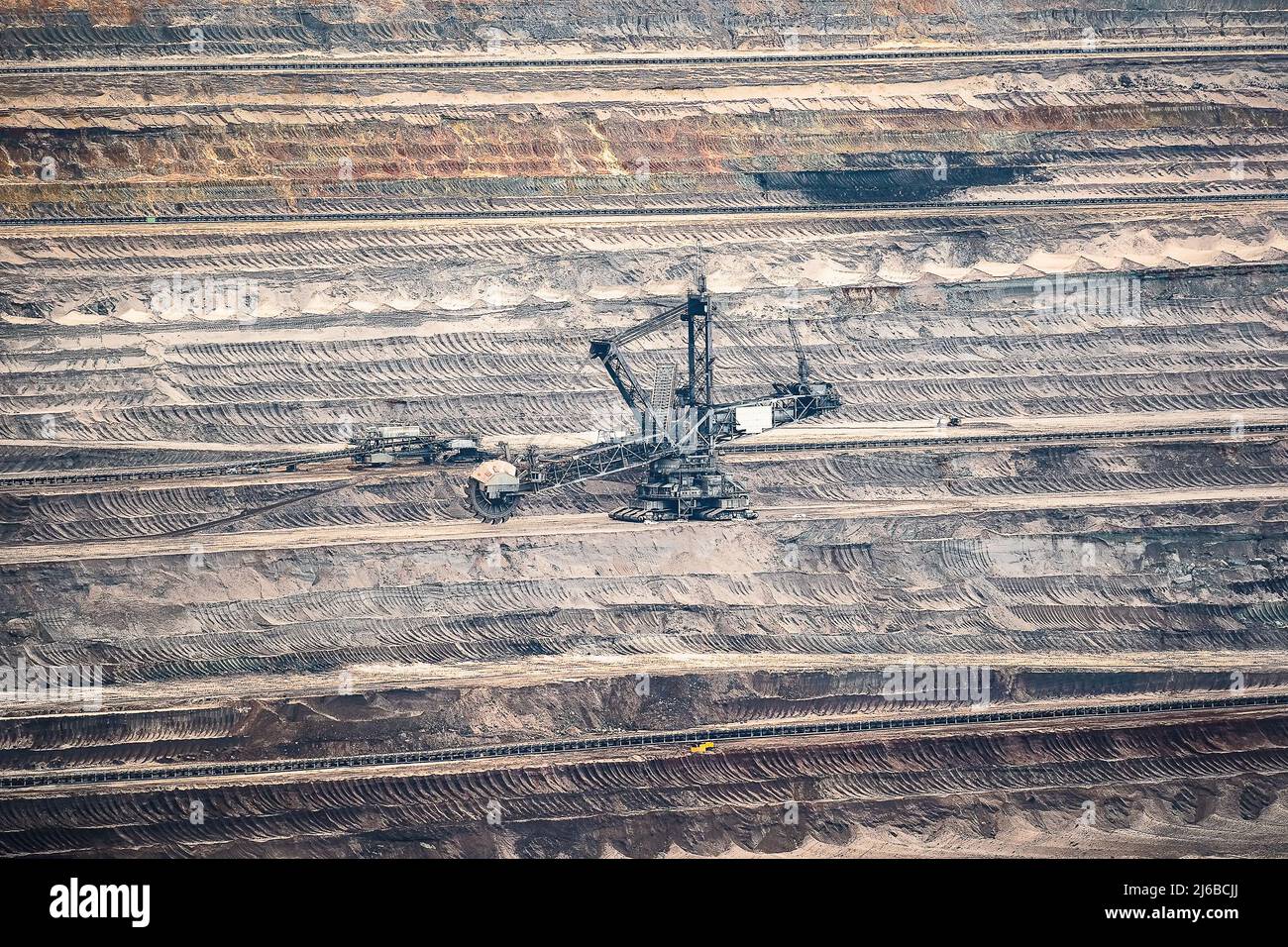 A lignite mine or lignite quarry is a open-cast mine where lignite is ...