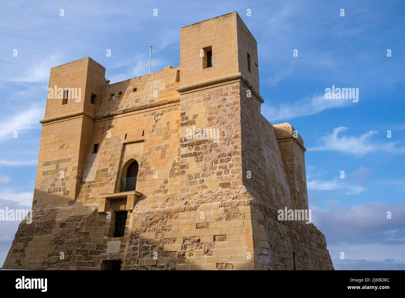 Wignacourt Tower, St Paul's Bay, Malta Stock Photo - Alamy
