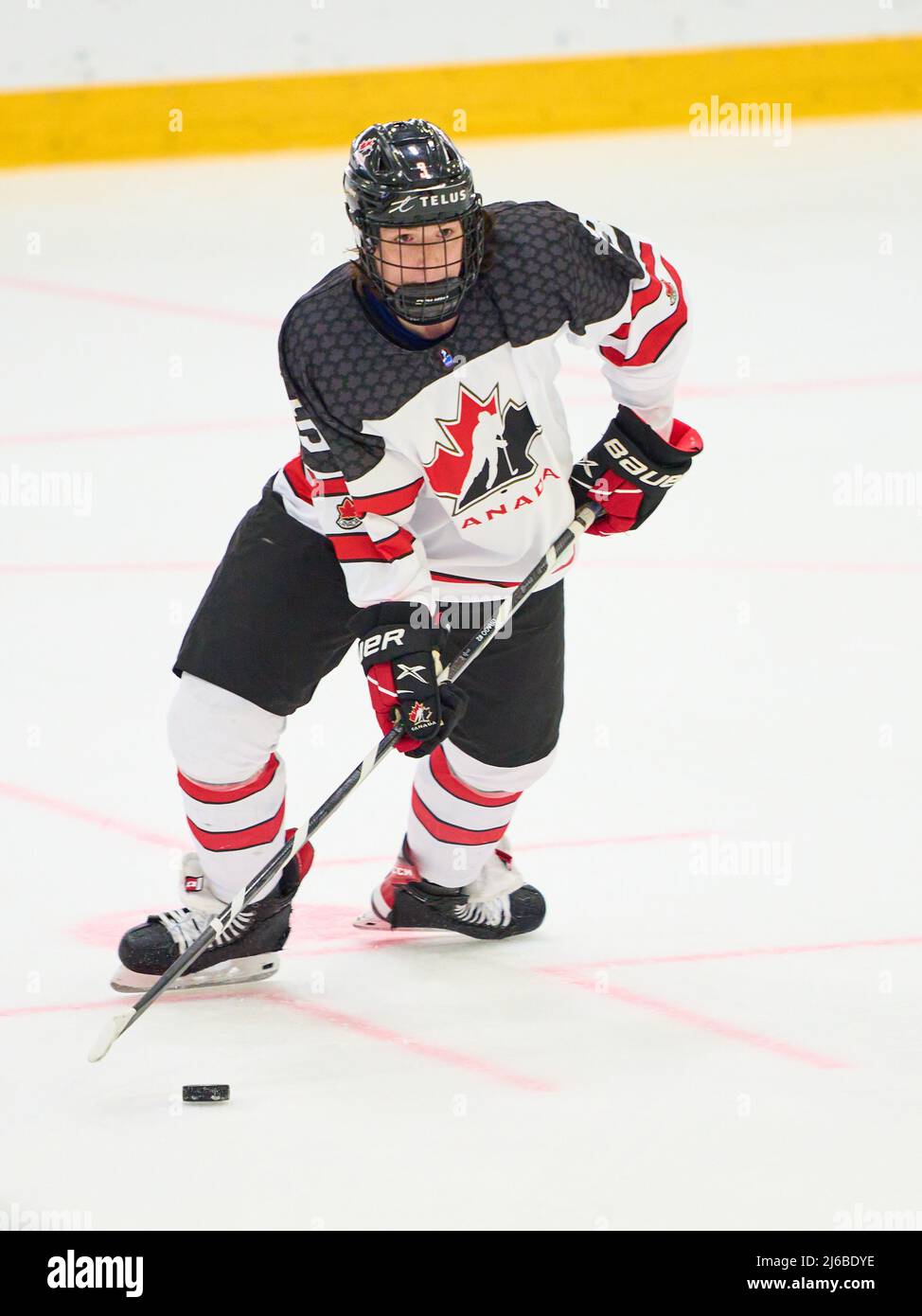 Lukas Dragicevic, CAN U18 Nr. 3 in the match FINLAND - CANADA 6-5 (OT ...