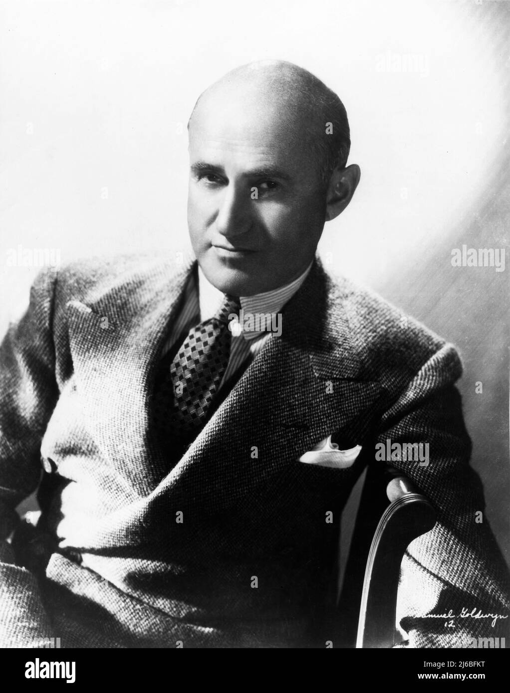 Producer SAMUEL GOLDWYN 1936 Portrait publicity for The Samuel Goldwyn ...