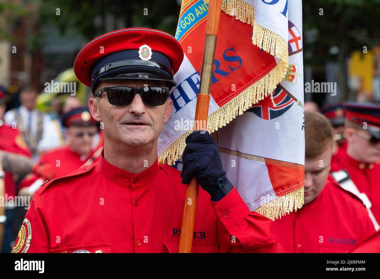 12th July parade in Belfast, Northern Ireland Stock Photo - Alamy
