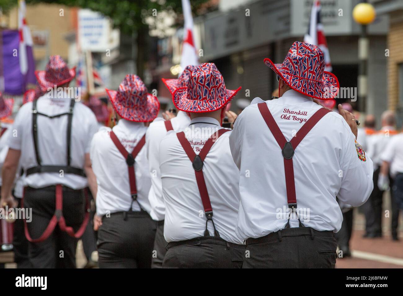 12th July parade in Belfast, Northern Ireland Stock Photo - Alamy