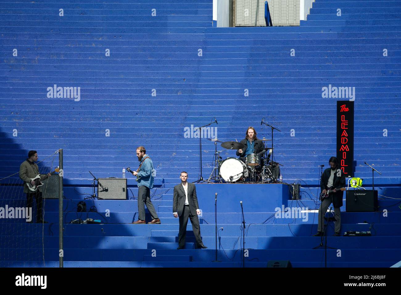 The Sheafs play a set inside Hillsborough Stadium, Home Stadium of ...