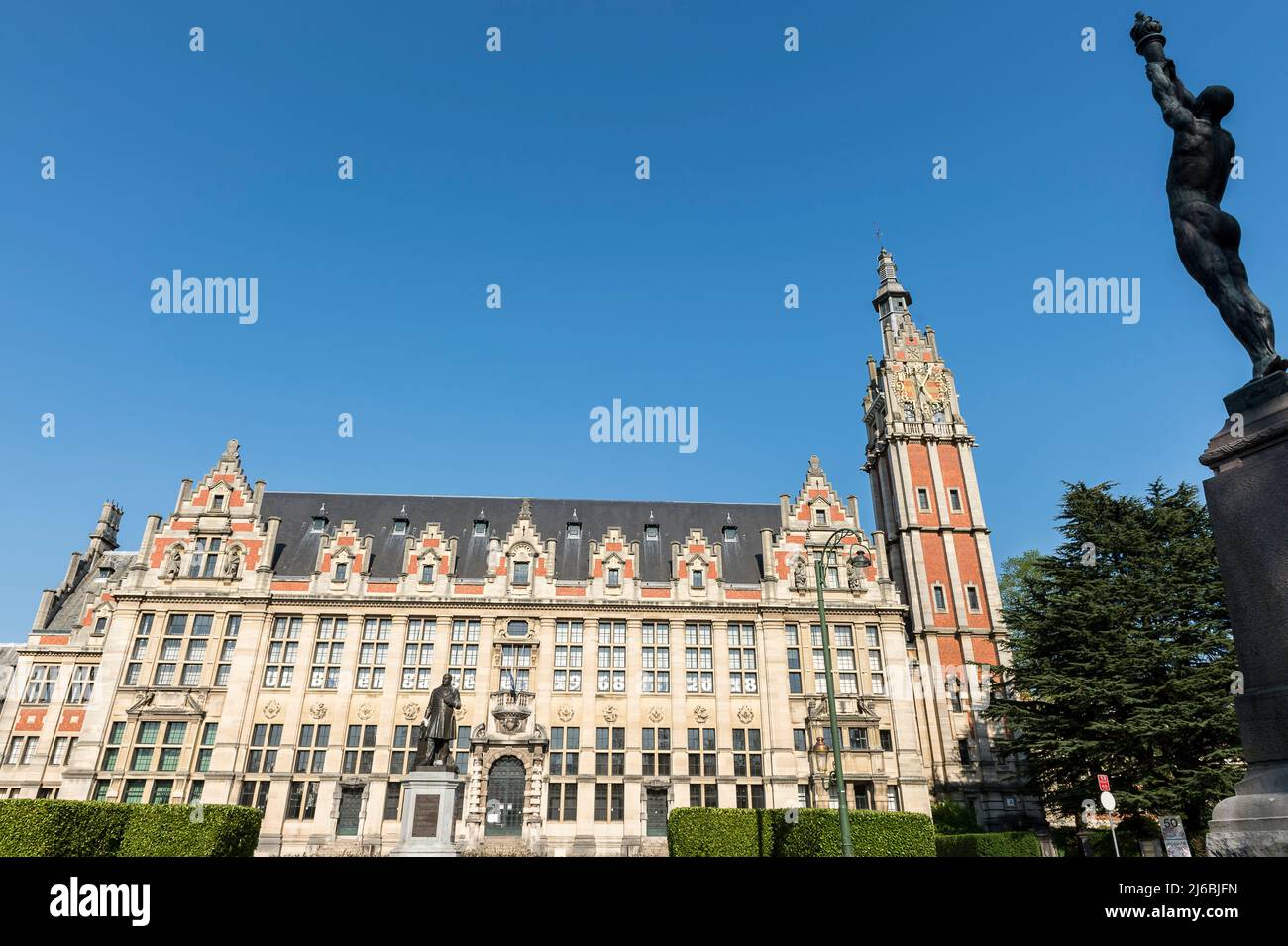 Universityy Campus UCL in Brussels - Clock tower Solbosch | Campus ...
