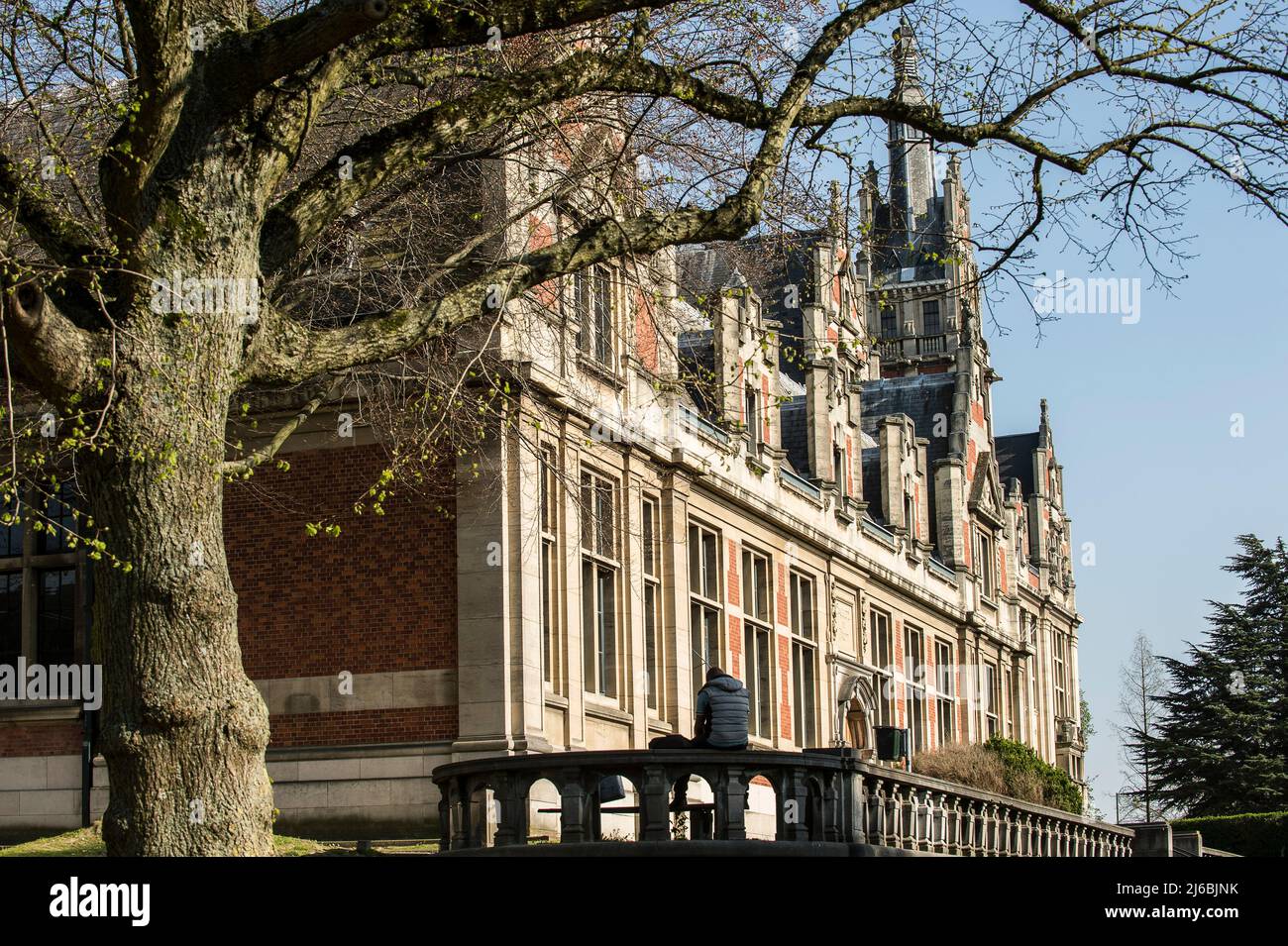 Universityy Campus UCL in Brussels - Clock tower Solbosch | Campus ...