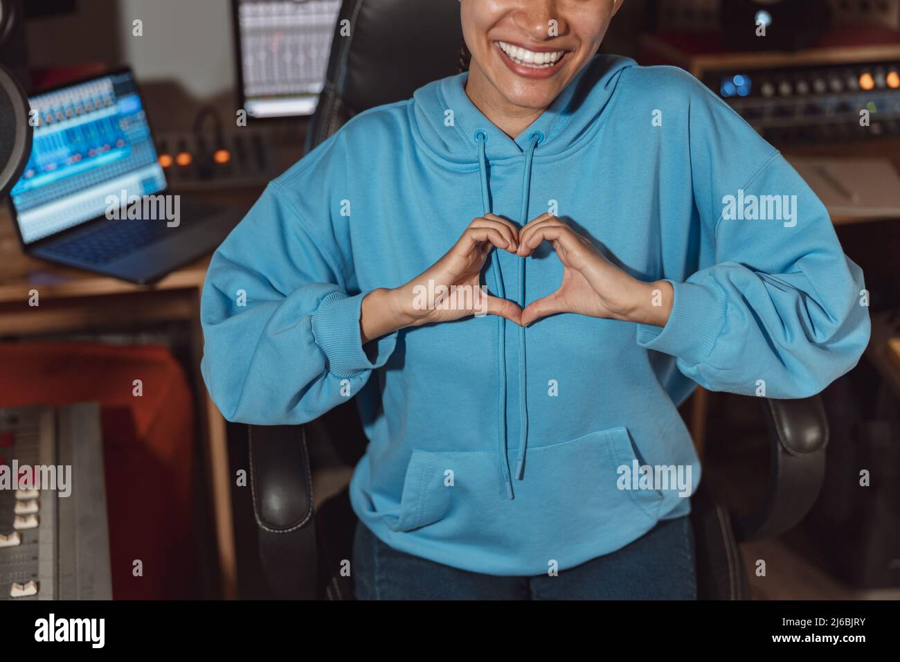 Body language emotions studio hi-res stock photography and images - Alamy