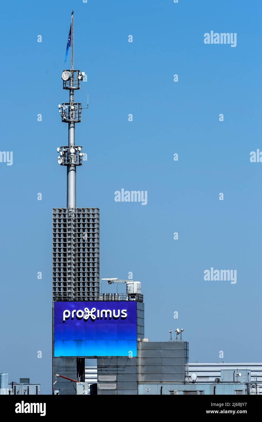 Proximus Building in the Quartier Nord | Les bureaux de Proximus ...