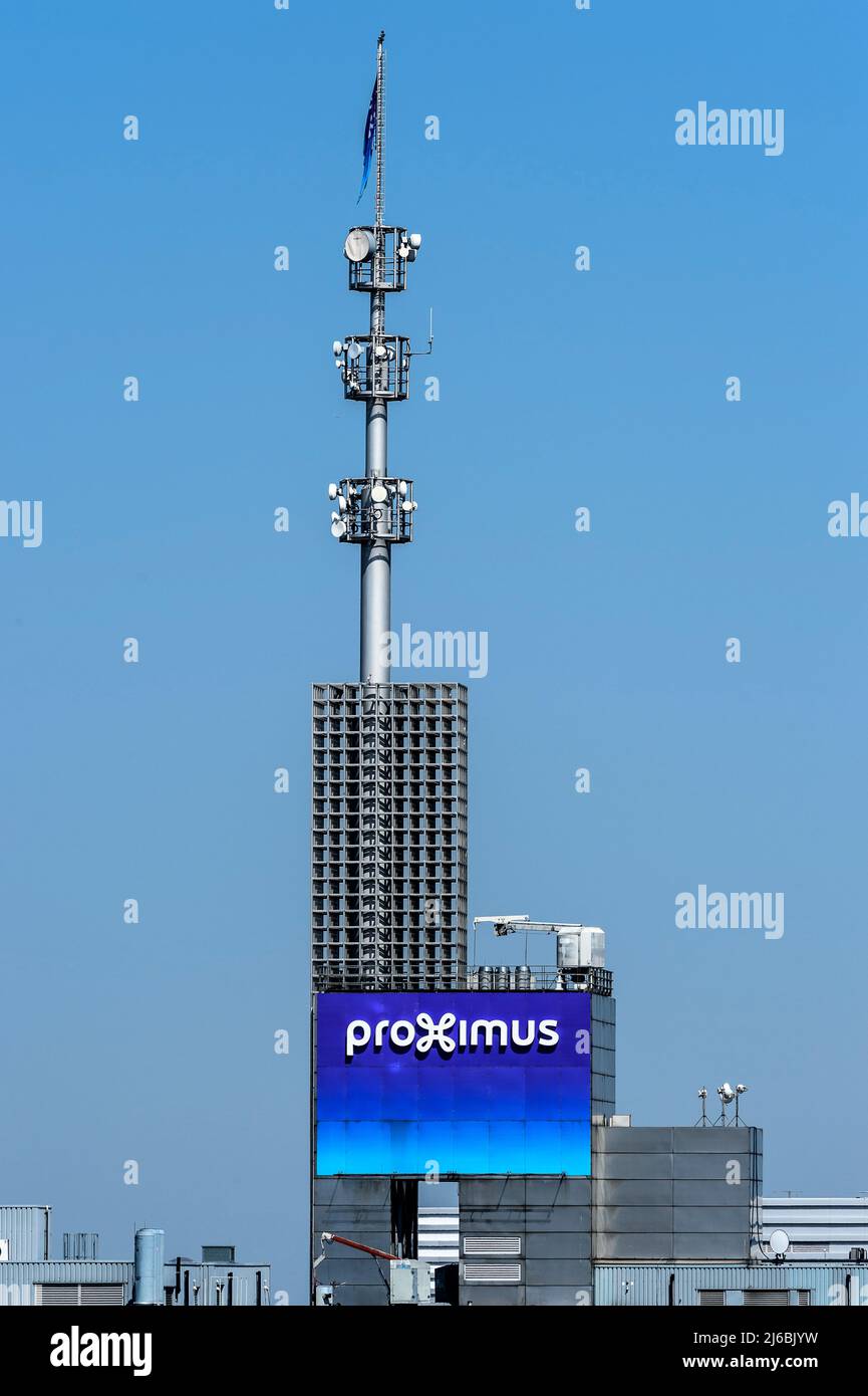 Proximus Building in the Quartier Nord | Les bureaux de Proximus ...