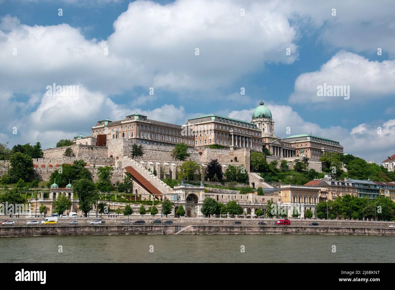 Castle Garden Bazaar, Budapest, Hungary. Renovated 19th-century Neo ...