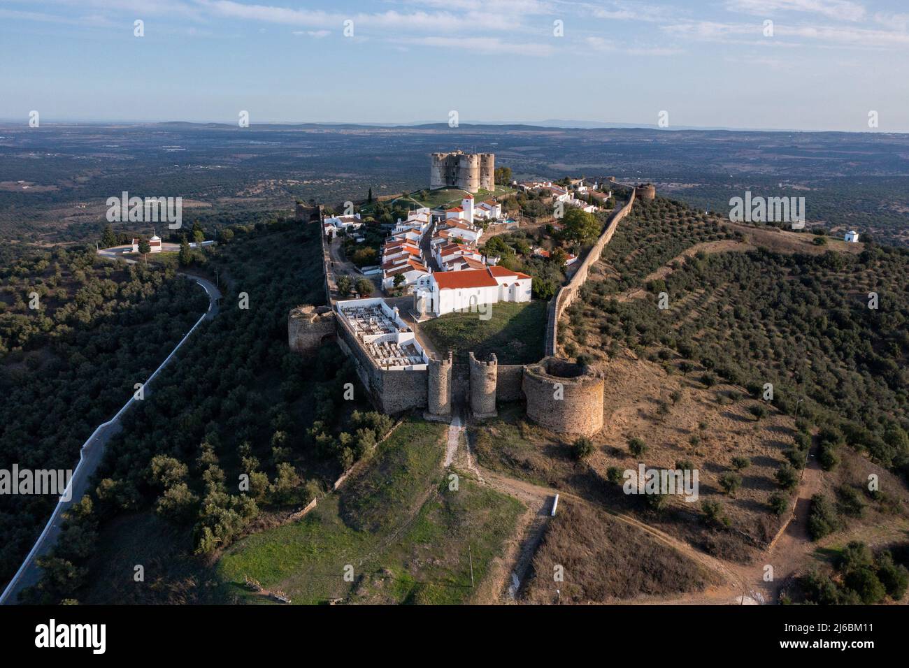 Castle of Evoramonte or Castelo de Évoramonte, Evoramonte, Portugal ...