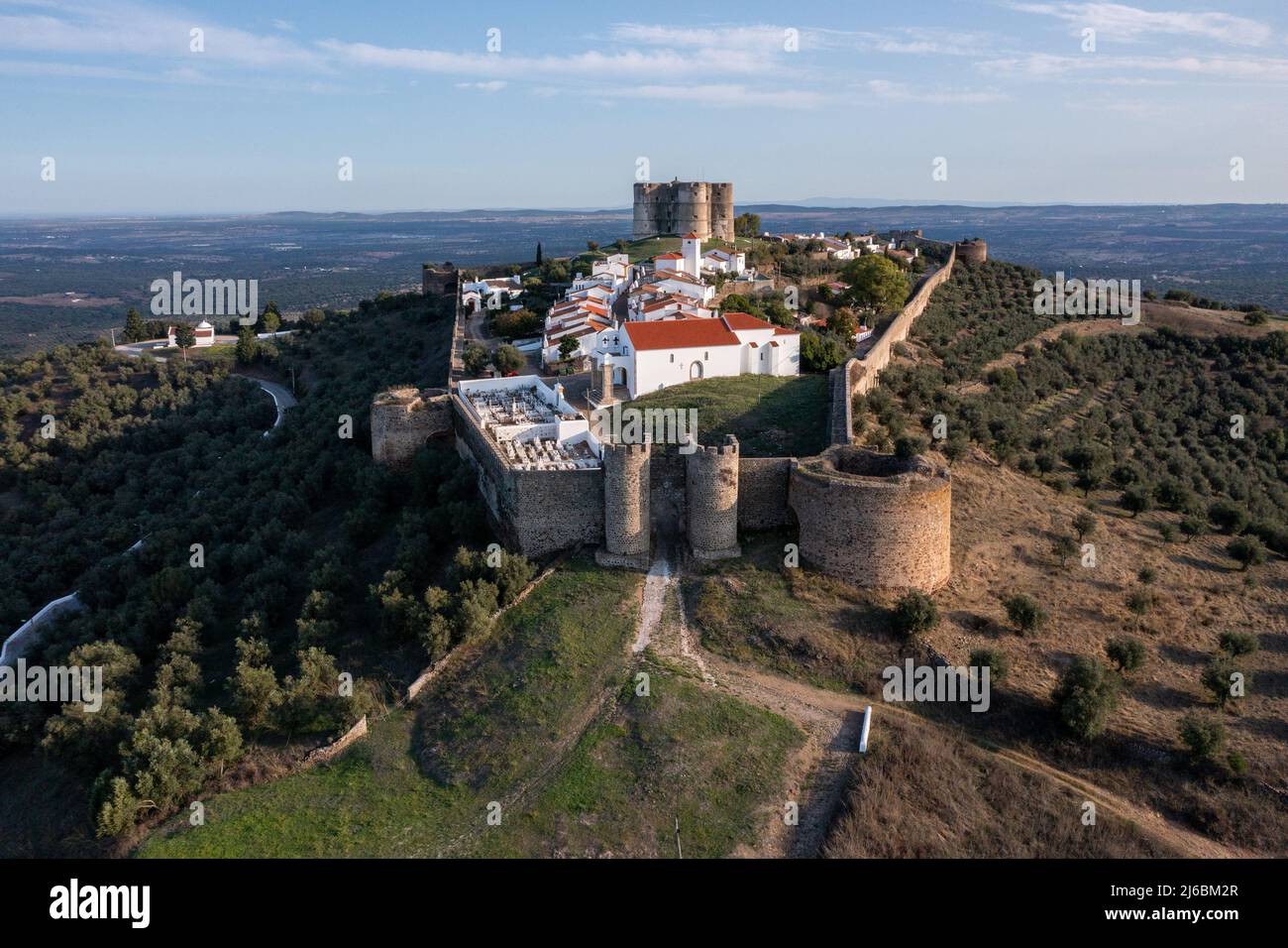 Castle of Evoramonte or Castelo de Évoramonte, Evoramonte, Portugal ...