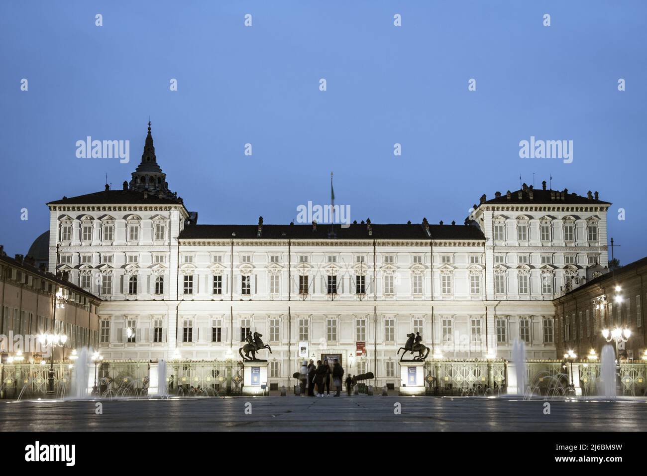 Royal Palace of Turin or Palazzo Reale Stock Photo - Alamy