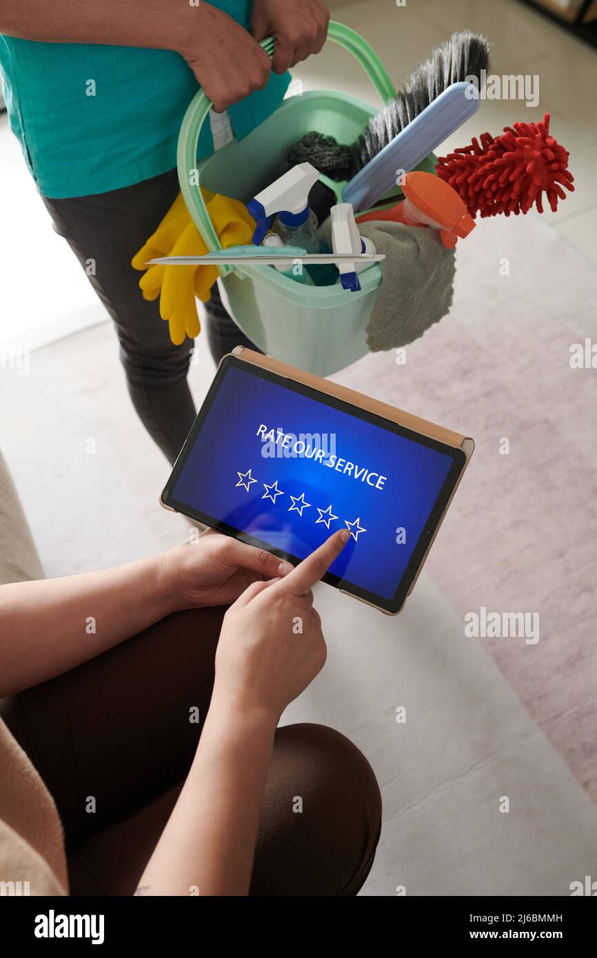 Cleaning tablet screen microfiber cloth hi-res stock photography and ...