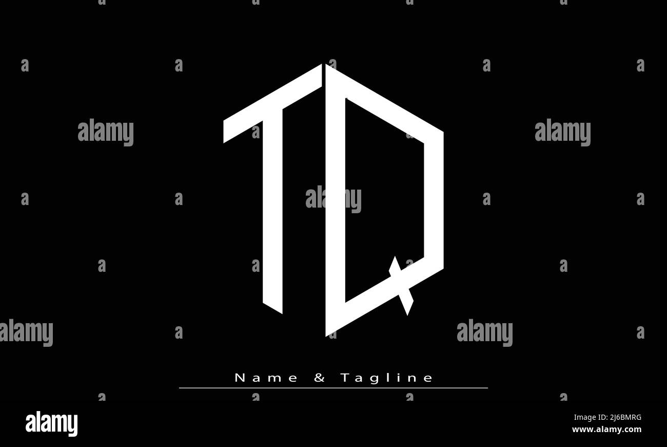 Alphabet letters Initials Monogram logo TQ , QT Stock Vector Image ...