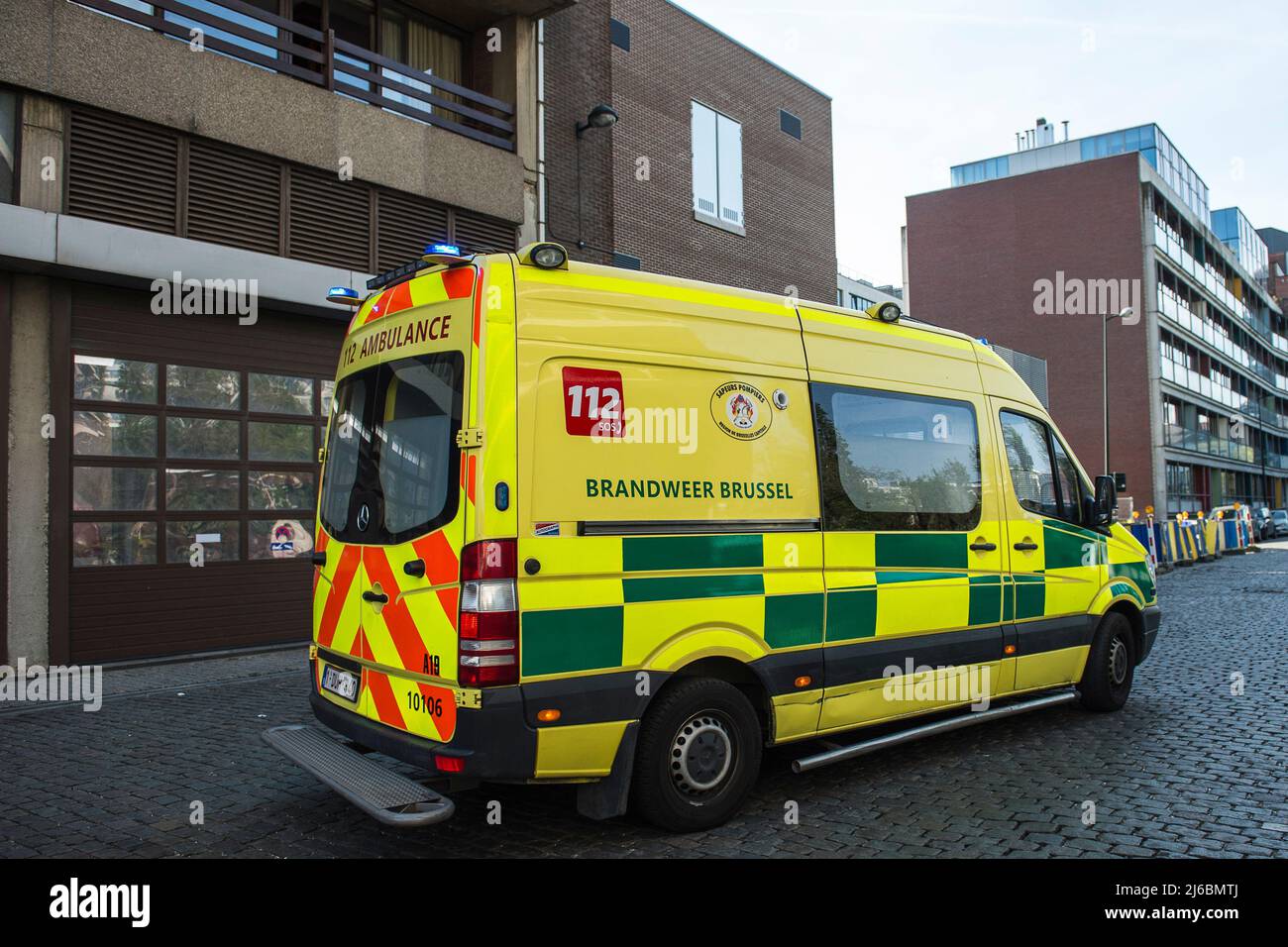 Brussels fire department ambulance | Ambulance des pompiers de ...
