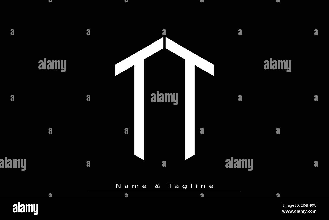 Letter tt logo hi-res stock photography and images - Alamy