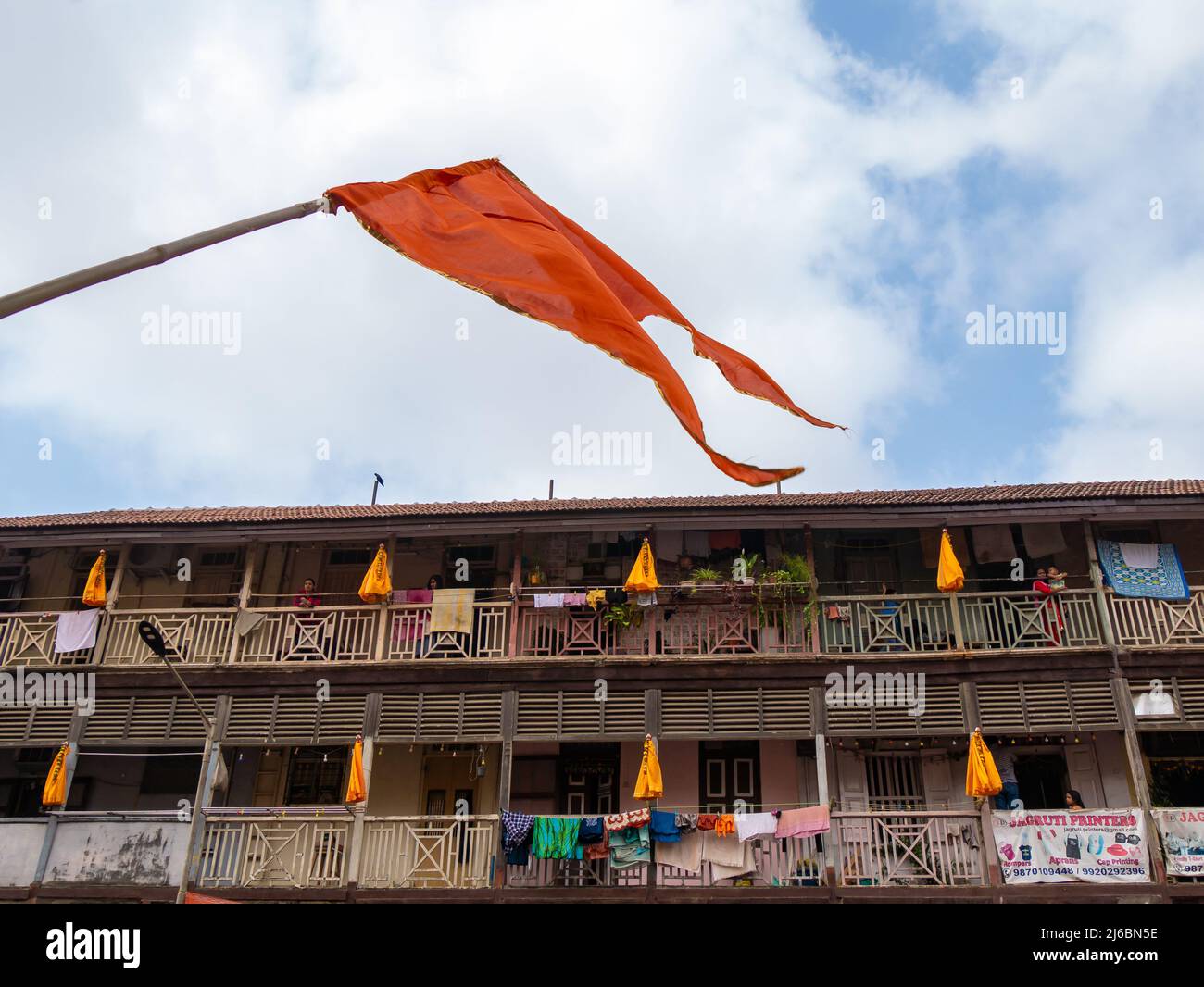 Indian chawls hi-res stock photography and images - Alamy