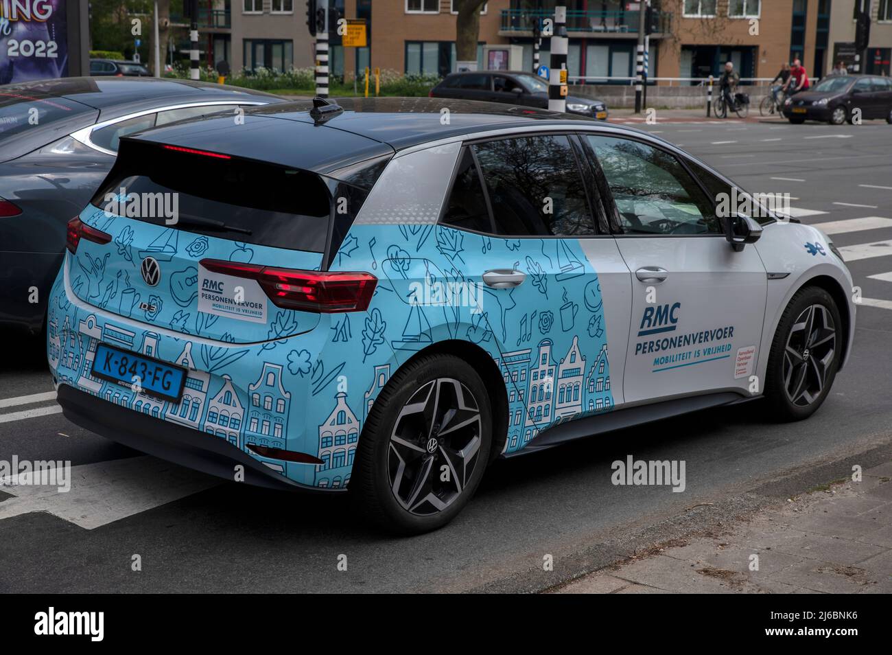 RMC Personenvervoer Car At Amsterdam The Netherlands 24-3-2022 Stock ...