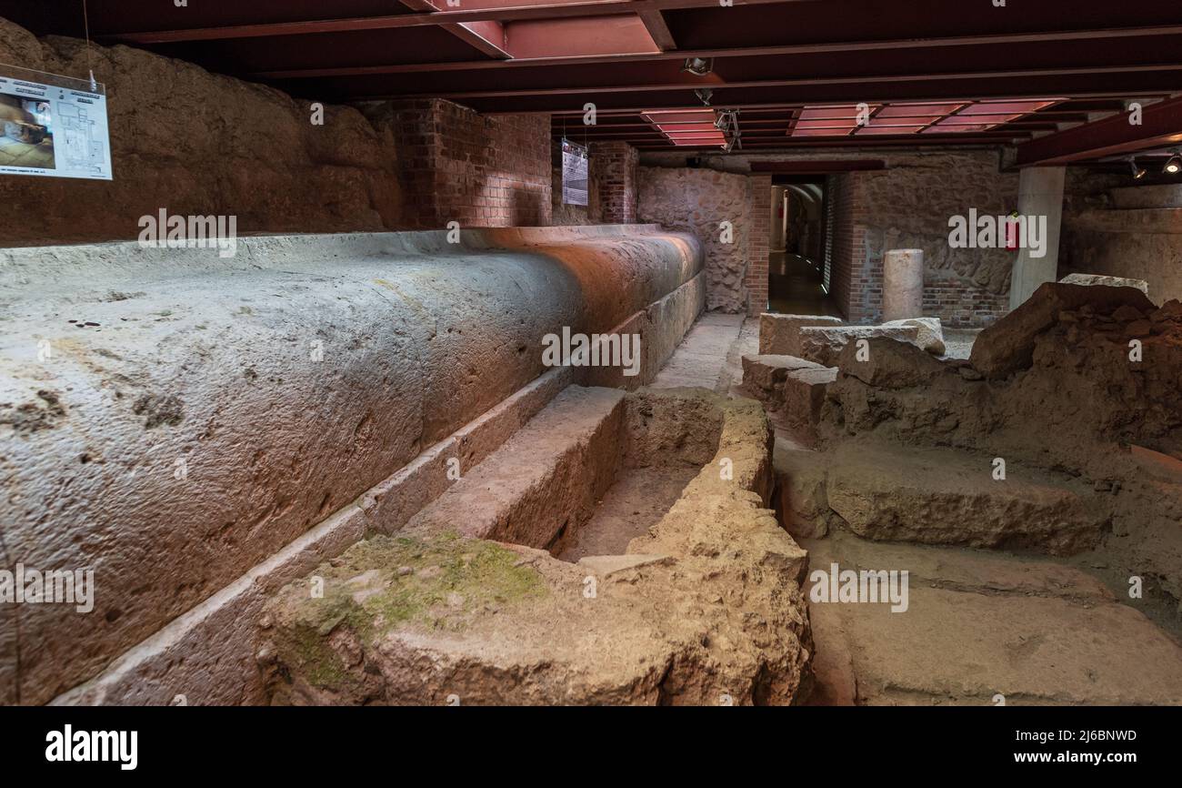 This complex testifies to what remains of the Italic temple from the ...