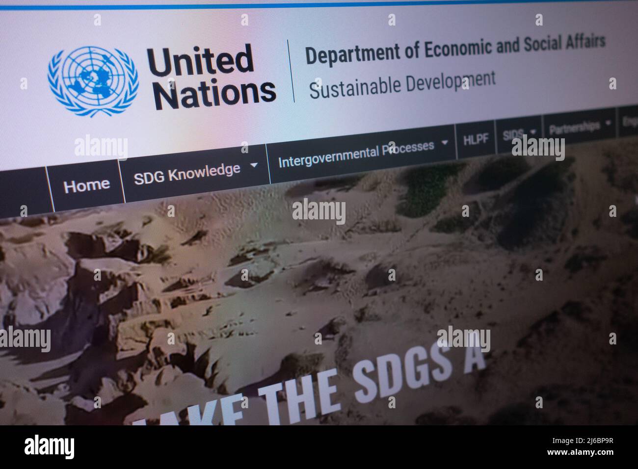 Sustainable development goals logo hi-res stock photography and images ...