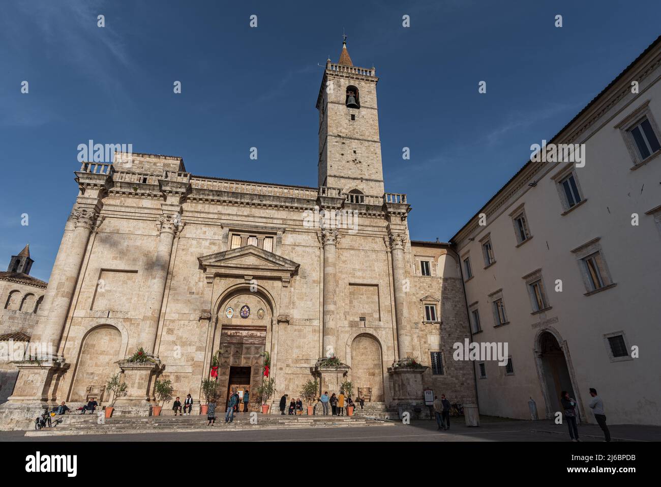 The city's cathedral, dedicated to the patron saint, stands on the site ...