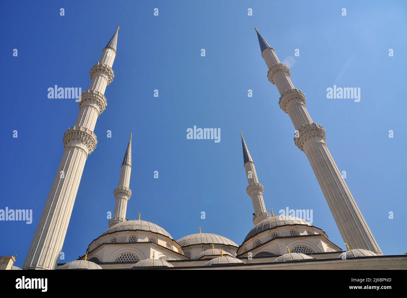 Ottoman style architecture, mosques and minarets details, Istanbul ...