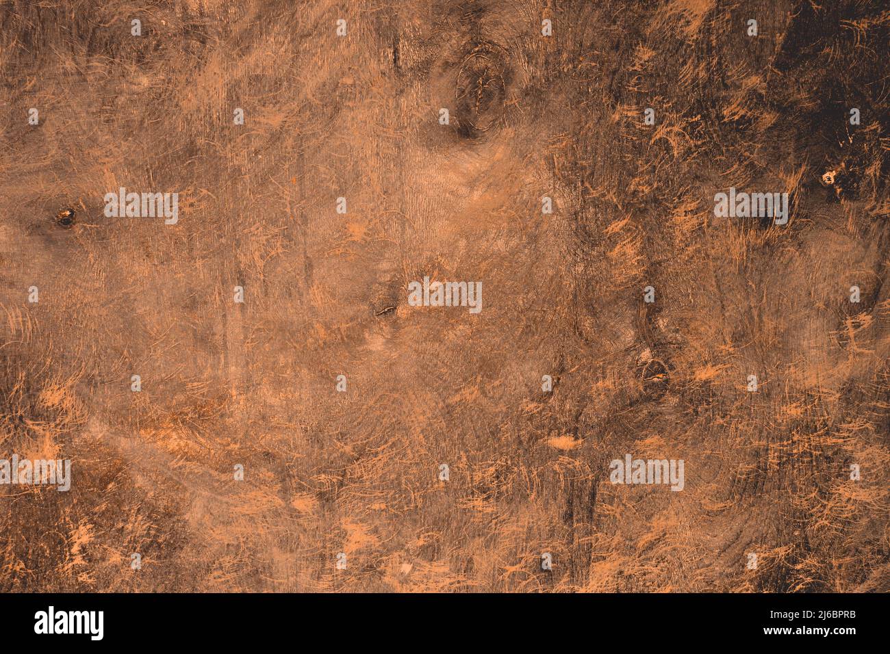 wonderful orange grunge round scratched plank texture - abstract photo ...