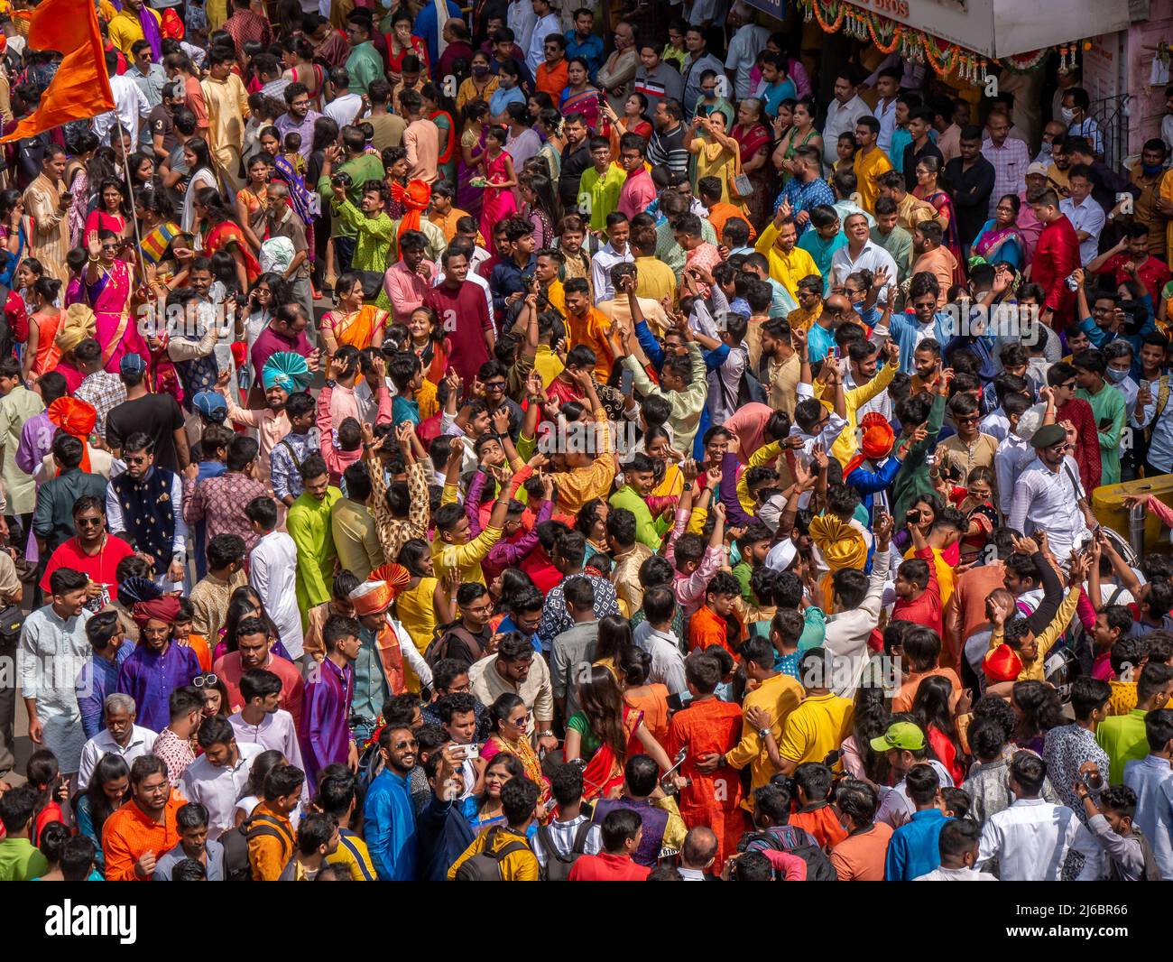 Traditional Marathi People