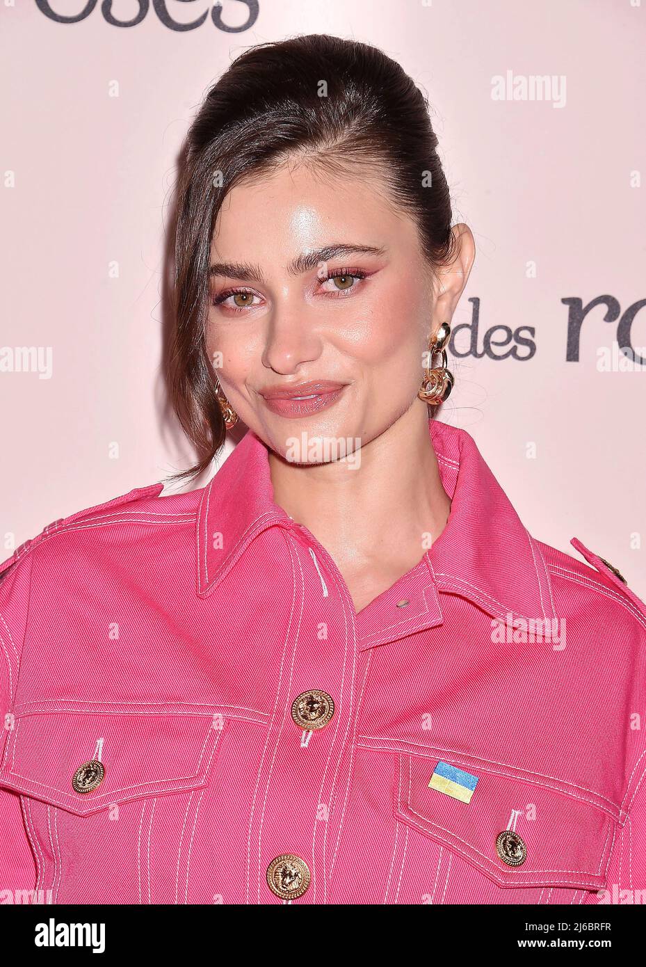 LOS ANGELES, CA - APRIL 29: Yara attends Cote des Roses reveals new campaign photographed by ...