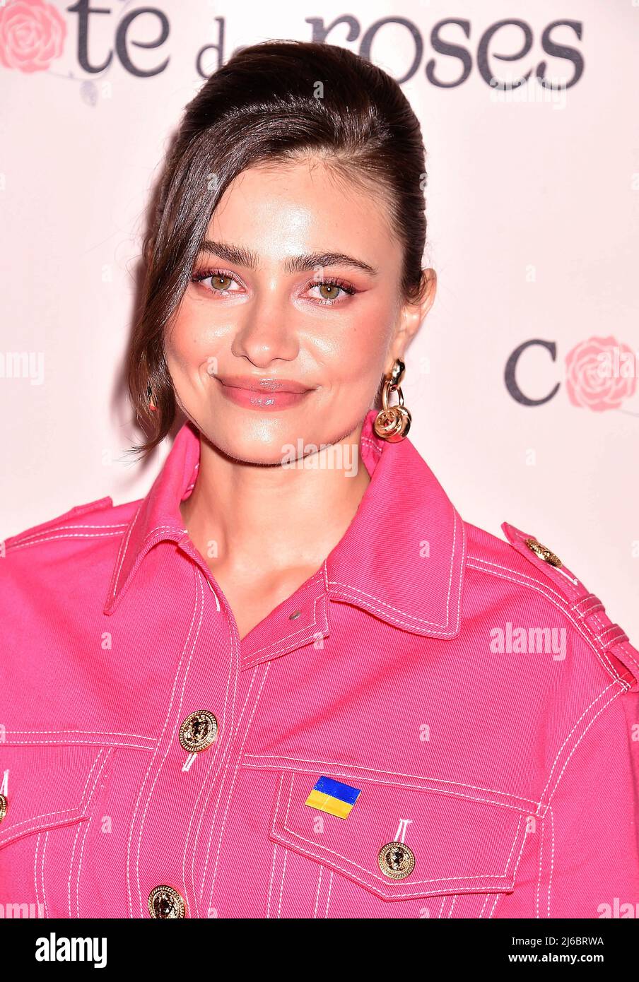 LOS ANGELES, CA - APRIL 29: Yara attends Cote des Roses reveals new ...