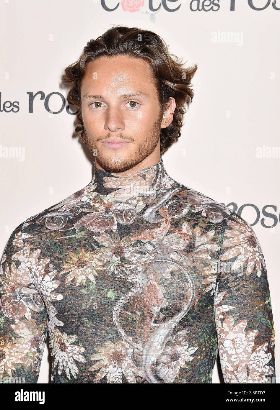 LOS ANGELES, CA - APRIL 29: Tyson French attends Cote des Roses reveals ...