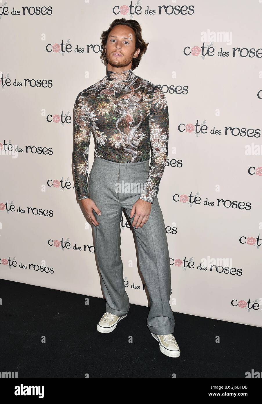 LOS ANGELES, CA - APRIL 29: Tyson French attends Cote des Roses reveals ...