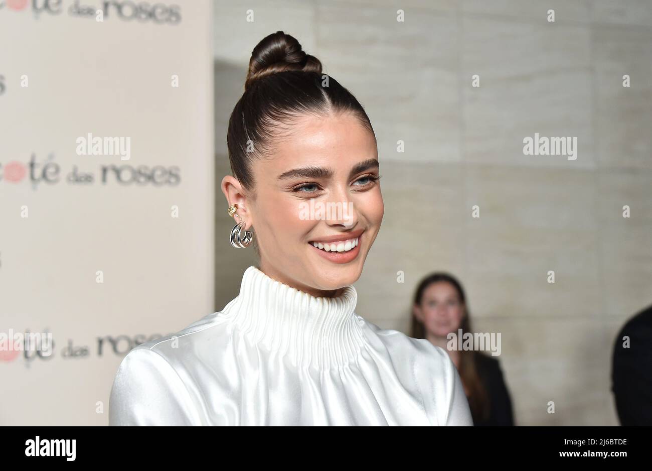 LOS ANGELES, CA - APRIL 29: Taylor Hill attends Cote des Roses reveals ...