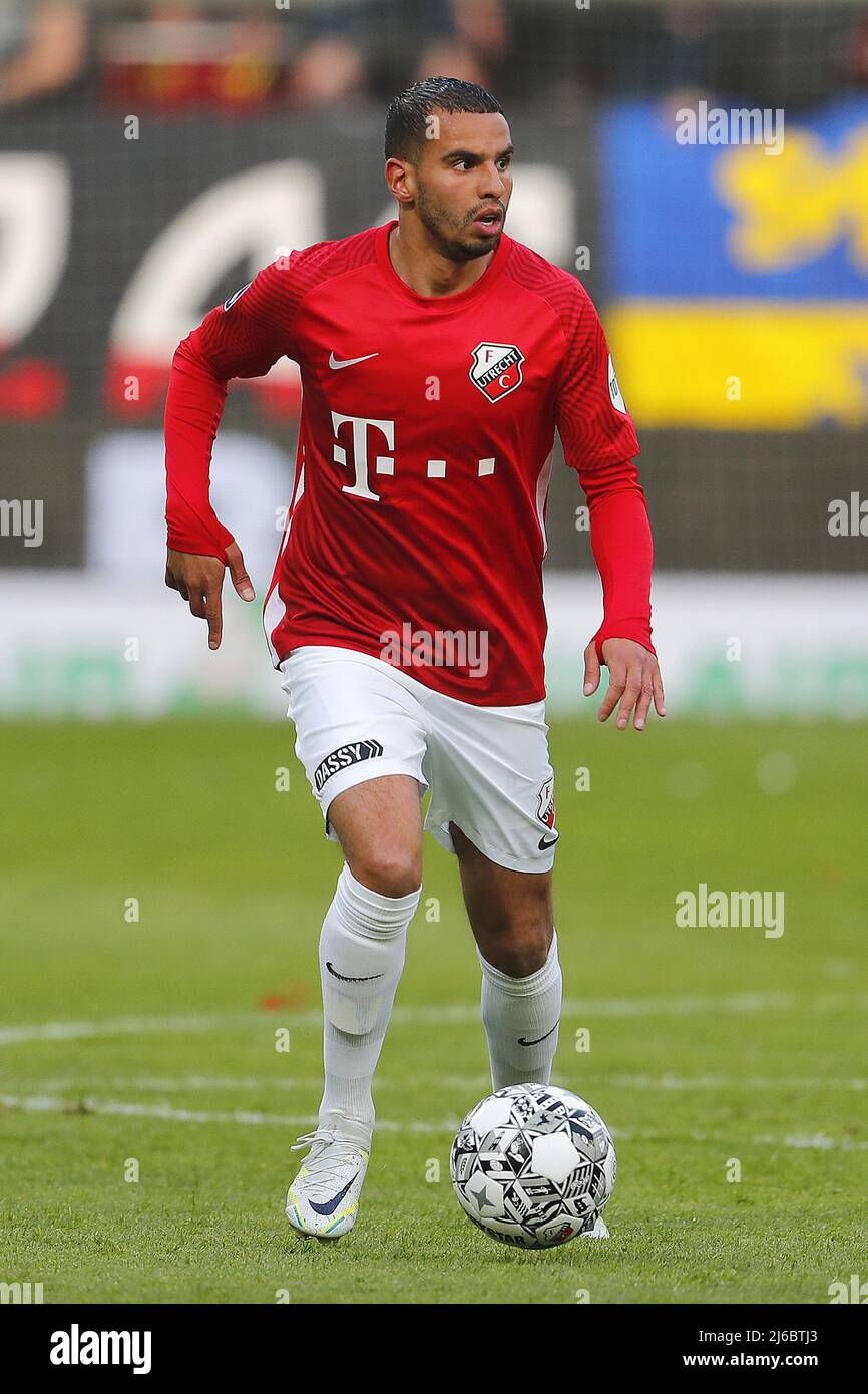 UTRECHT, 29-04-2022, Stadium Galgenwaard, football, Eredivisie, season ...