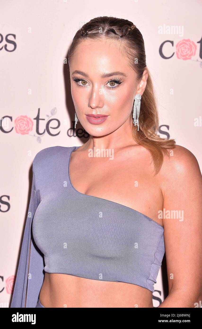LOS ANGELES, CA - APRIL 29: Robbi Jan attends Cote des Roses reveals new campaign photographed ...