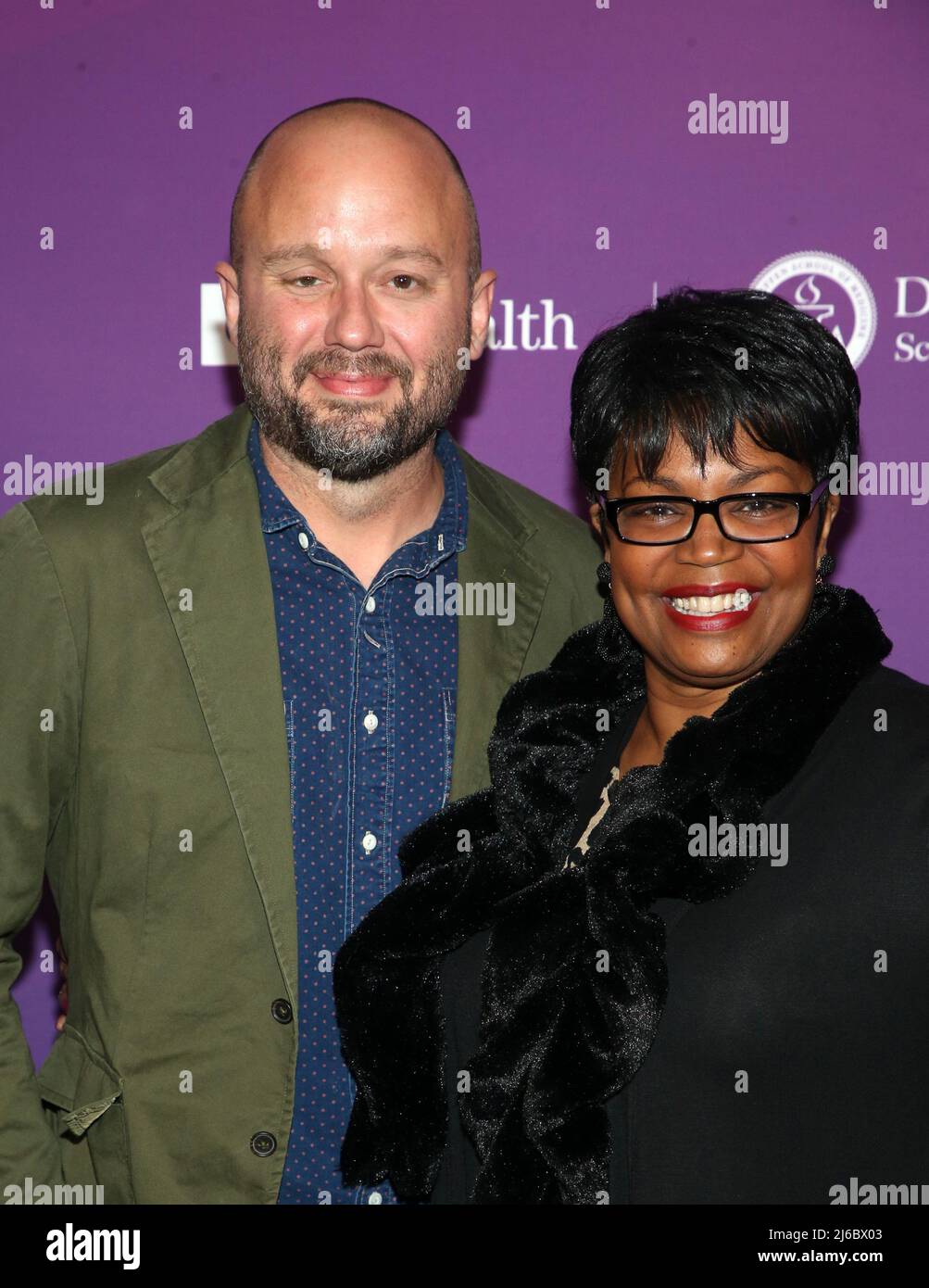 CENTURY CITY, CA - APRIL 29: Alan Stulberg, Monique Edwards, at the ...