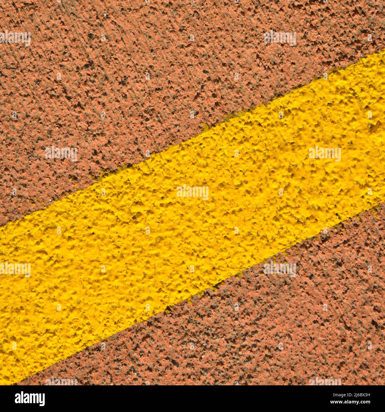 Clean asphalt yellow line road texture with background appearance ...