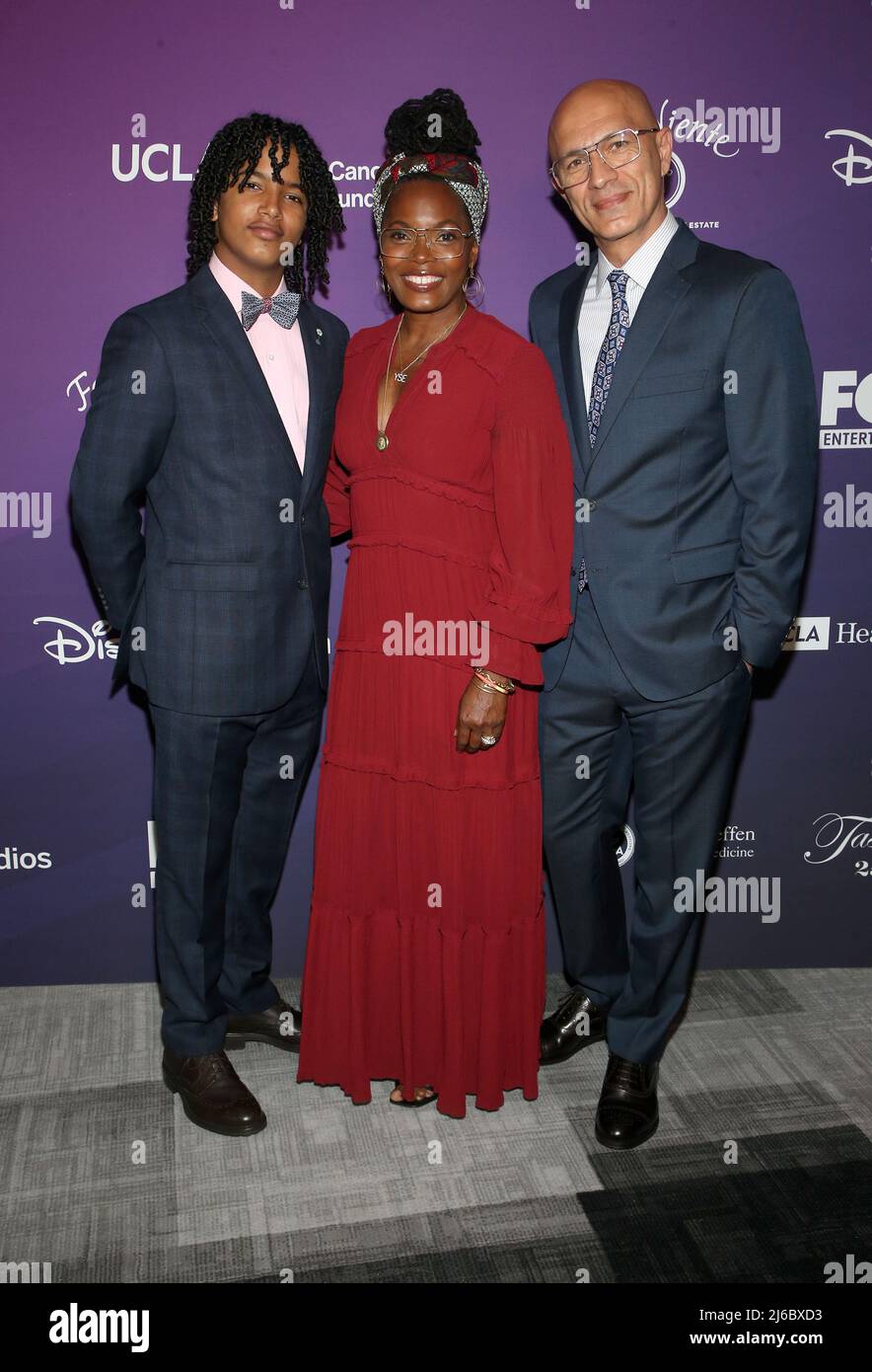 CENTURY CITY, CA - APRIL 29: Keri Shahidi, Ehsan, Afshin, at the Taste ...